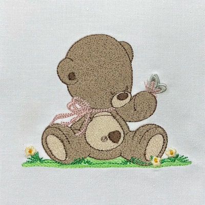 Bear Embroidery Designs Baby Boy Embroidery Design Machine Embroidery ...