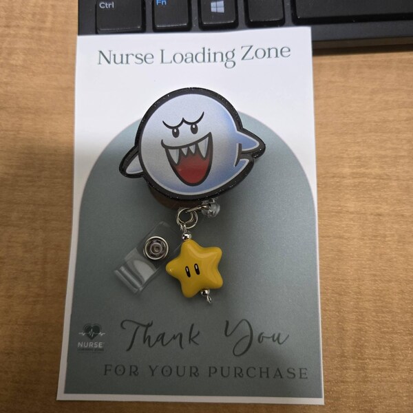 Pink Scrub Top Charm for Badge Reels and Shoe Charms Cute Nurse ...