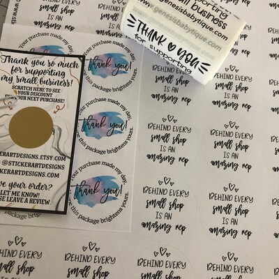 30 Amazing Rep Stickers, Business Stickers, Packaging Stickers, Rep ...