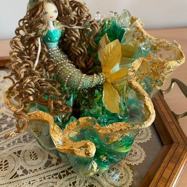 Mermaid Fairy Doll, Hanging Mermaid Gift, Bendy Mermaid Doll ...