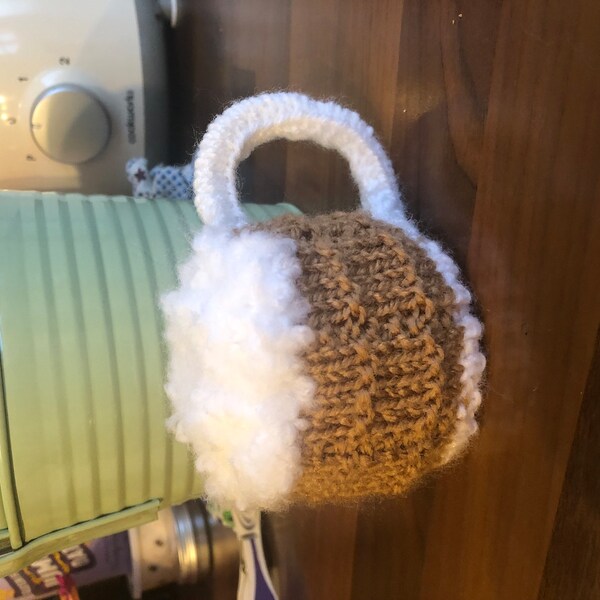 PDF KNITTING PATTERN Beer Mug Chocolate Orange Cover, Christmas ...
