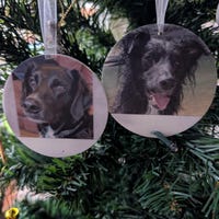 Personalised Our First Christmas Together Wood Photo Frame, 1st ...