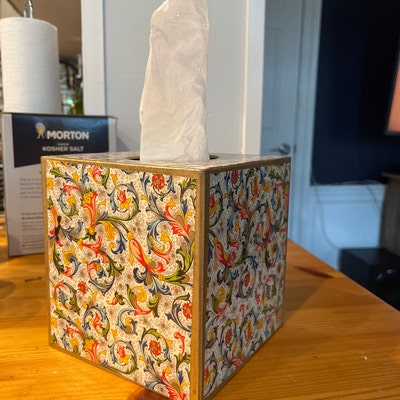 Italian Florentine Tissue Box Cover - Etsy