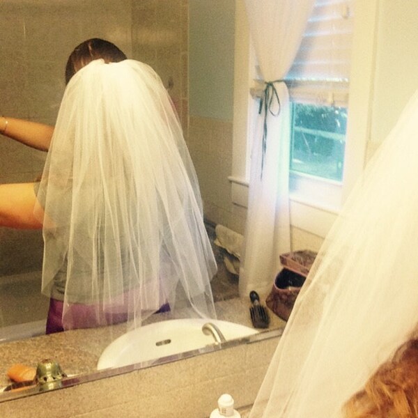 PDF Digital Pattern Instant Download for Cascade/waterfall WEDDING VEIL ...