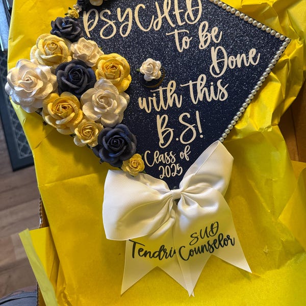 Airway Breathing Circulation ABC Graduation Cap Topper Decoration- With ...