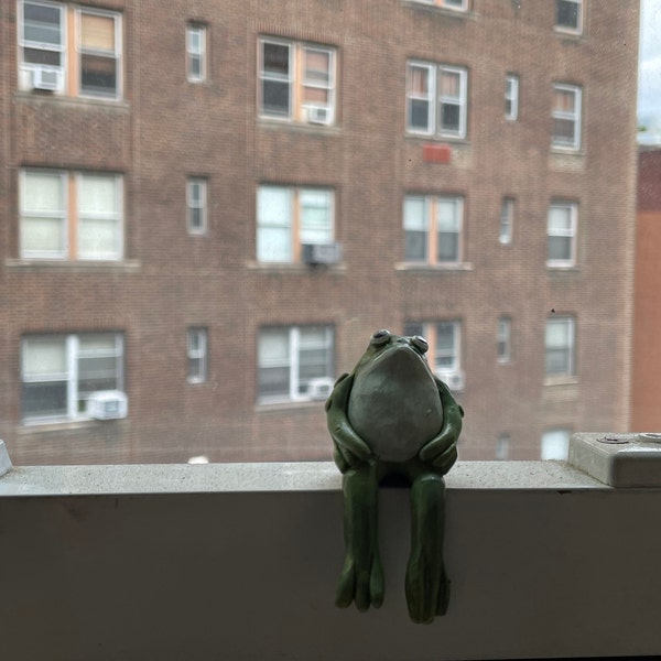 Handmade Polymer Clay Sitting Mini Animal Figurine Gift Set Decor| Hand ...