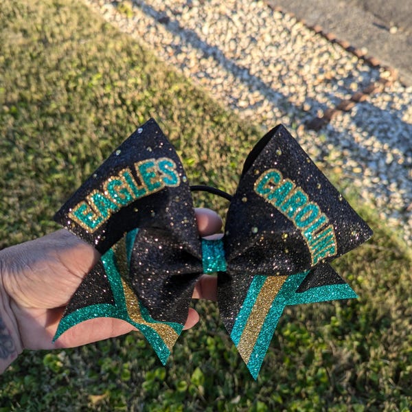 Cheer Bow Box, Cheer Bow Holder, Bow Box, Cheerleading Bow Box, Bow ...