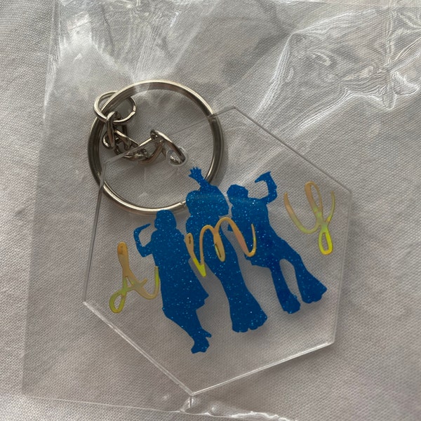 Pink Palace Apartments Keyring Button Eyes Inspired Keychain - Etsy