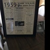 1959 Birthday Poster Sign File Newsprint 1959 Fun Facts Year You Were ...