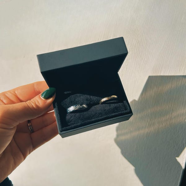 Till Death Wedding Ring, Silver Till Death Ring, Women's Till Death Ring, Hand Engraved Till ...