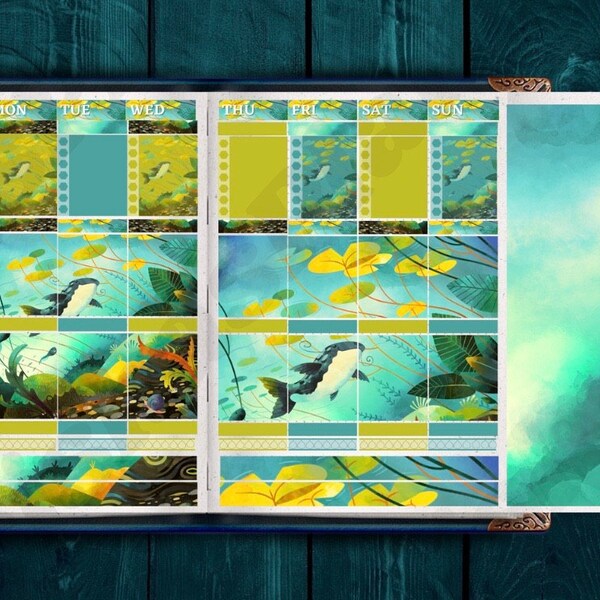 Watercolor Pond Clipart - Environment Download - Instant Download ...