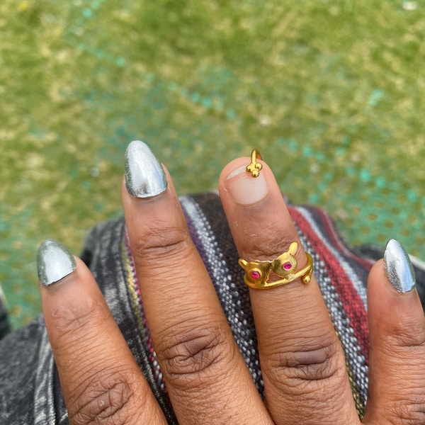 Saahas Nail Ring/925sterling Silver/light Weight/designer/handmade ...