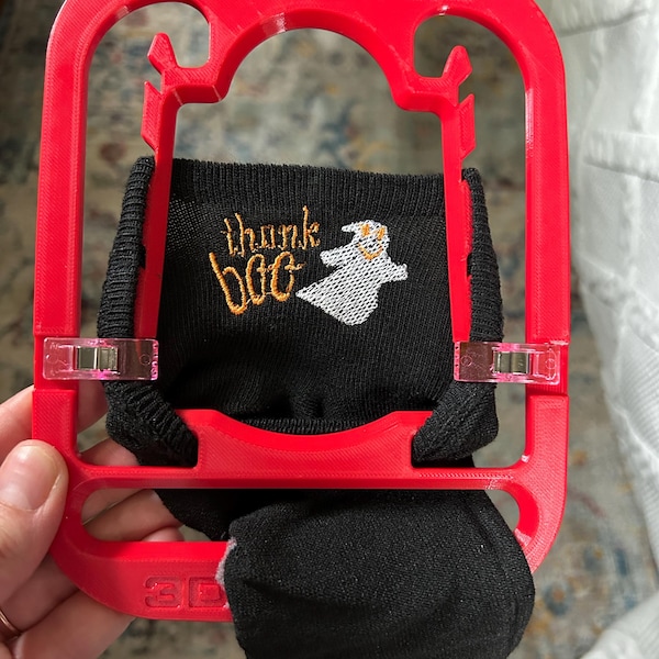 Sock Hoop™ Embroidery Aid Insert: Fits Brother / Baby Lock 4x4 Hoops ...