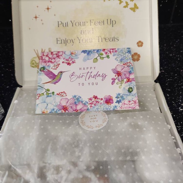 Pamper Gift Box for Her Teenage Tween Birthday Sleep Over Pamper Self ...