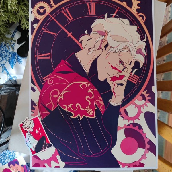 Gallagher Eyes HSR Print - Etsy