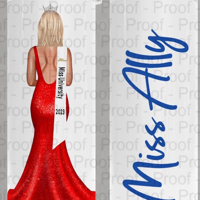 Personalized Engraved Pageant 14K Gold Plated Adjustable Wire - Etsy