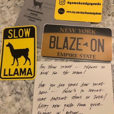 Phish Slow Llama Sticker - Etsy