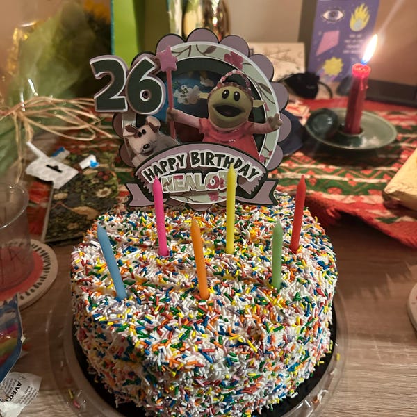 Nanalan Birthday Shaker Topper, Who's That Wonderful Girl Birthday ...