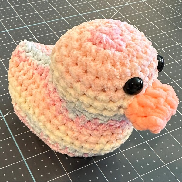 NO SEW - Rubber Duck Amigurumi Crochet Pattern, Duck, Duckie, Bird ...