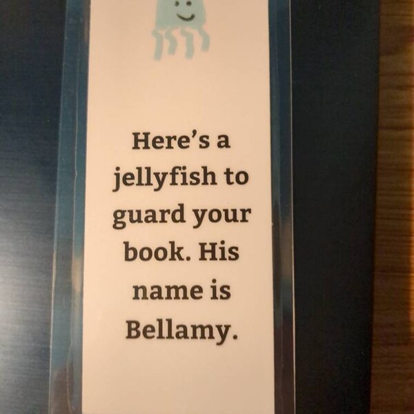 Bellamy the Jellyfish Glow Sticker - Etsy