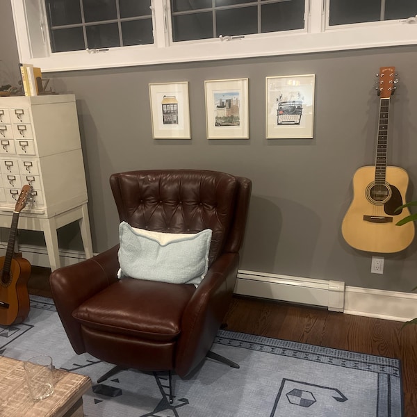 Electric Fan Art Print | Rainbow Painting | Unique Wall Art | Home ...