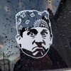 Prison Mike Vinyl Sticker, the Office Decal, Michael Scott Sticker, the ...