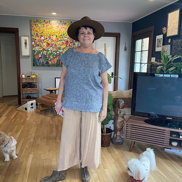 PDF Sewing Pattern - One Yard Minimalist Top - Etsy