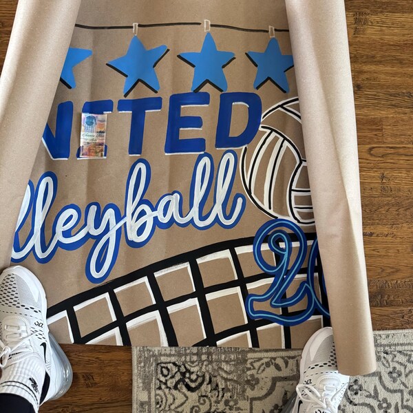 Ready to Ship- Spook-tacular, Halloween Party Banner, Painted Butcher ...