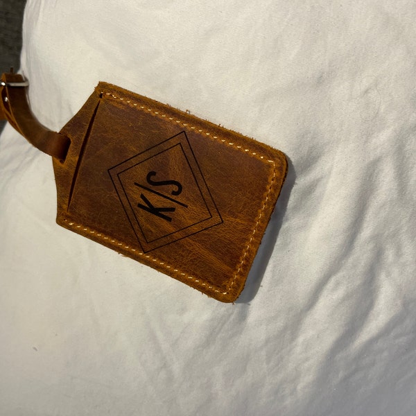 Leather Luggage Tags, Luggage Tags Personalized, Custom Luggage Tags, Luggage Tags for Travel ...