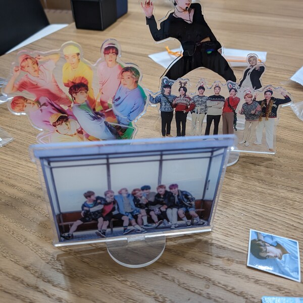 Buy 3 Get 1 Free BTS Standee Min Yoongi Suga Kim Taehyung V Standee ...