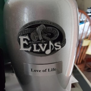 825 Elvis Adult Metal Cremation Funeral Urn - Etsy