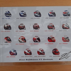F1 Formula One Teams 2023 Signed Autographed Printed Poster A4 - Etsy