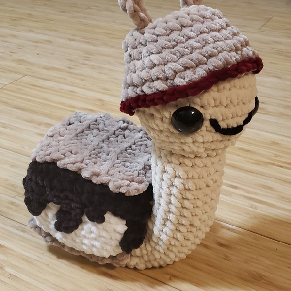 Smores Snail Crochet Pattern Amigurumi, Food Animal Crochet Snail ...