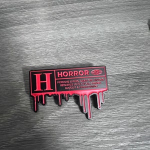 Halloween Horror Enamel Pin Slasher Movie - Etsy