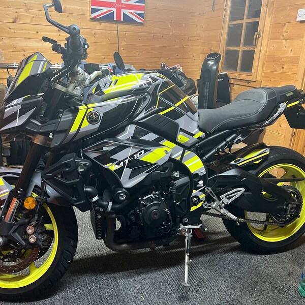 Graphic Kit for Yamaha MT-10 MT10 2016-2020 Motorcycle Decals Graphics ...