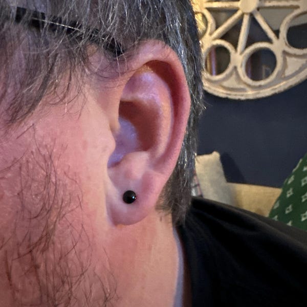 Light Skin Tone Silicone Double Flare Tunnel Silicone Ear Gauges for ...