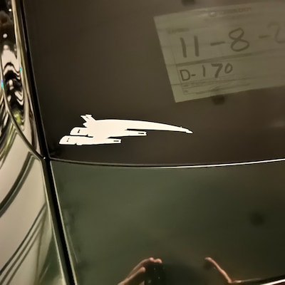 Stylized Cross Decal by Momentum Decals - Etsy