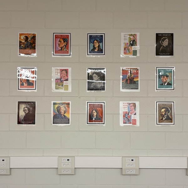 Black Authors Posters | Black History Month Bulletin Board | African ...
