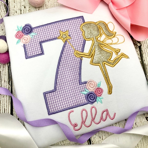 Simply Fairy Applique Silhouette Outline 2 Designs Machine Embroidery ...