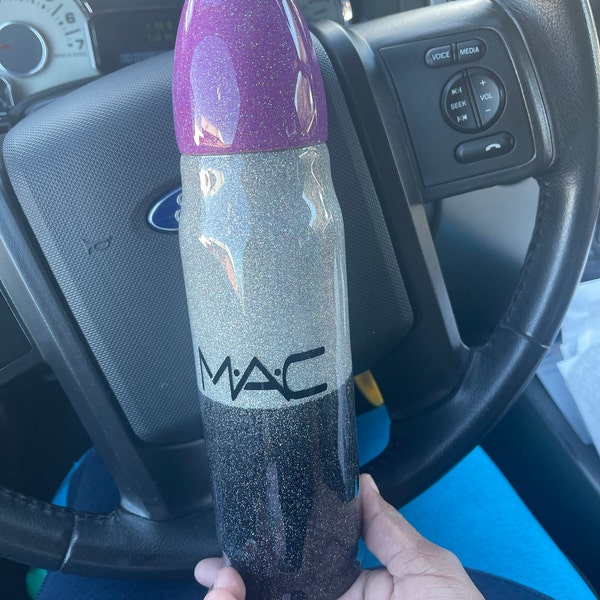 Custom Makeup Lipstick Inspired Tumbler Cup - Etsy