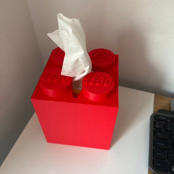 Lego Style Tissue Box - Square - Etsy