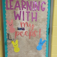 CLASS DECOR KIT - Spring | Flutter Into Spring | Classroom Door Décor ...