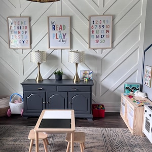 Set of 24 Educational Posters, Montessori Classroom Decor, Homeschool ...