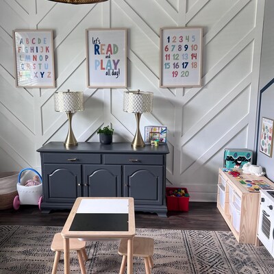 Set of 24 Educational Posters, Montessori Classroom Decor, Homeschool ...