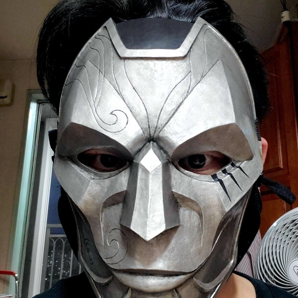 Jhin Mask - League of Legends - Etsy