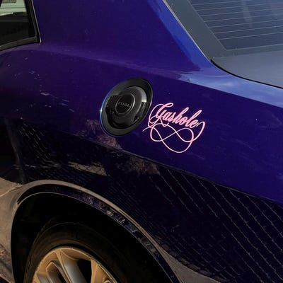 Gashole Vinyl Sticker Decal - Etsy