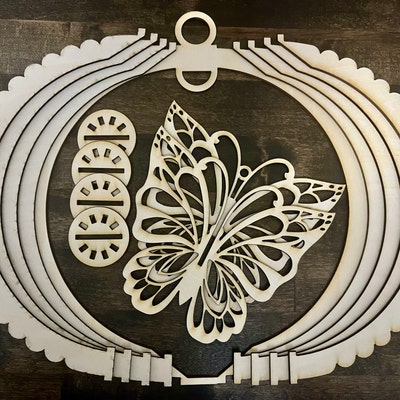 Happy Birthday Table Centerpiece Laser Cut File for 3mm Wood, Available ...
