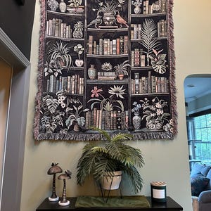 Dark Floral Cottagecore Rug Bohemian Aesthetic Living Room Home Decor ...