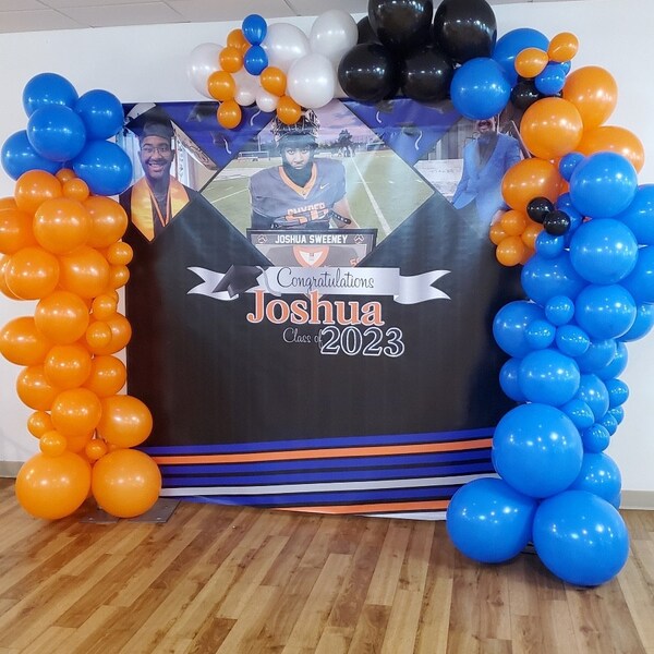 Graduation Backdrop | Congrats Grad Personalized Backdrop | Class of ...