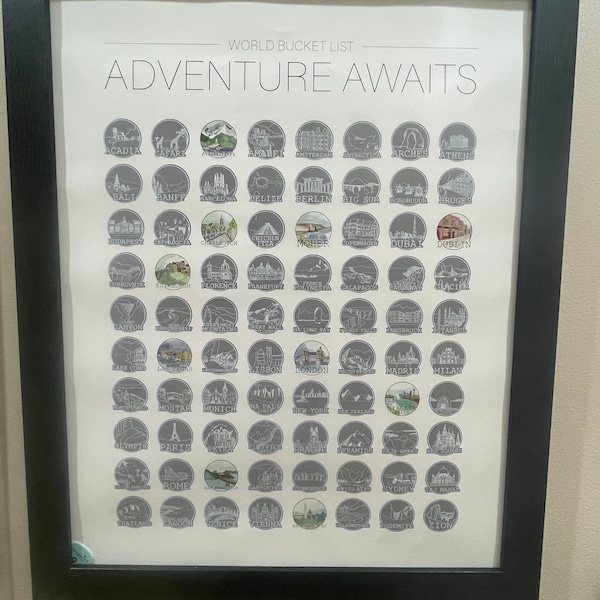 Scratch off Travel Bucket List World Bucket List National Parks Bucket ...